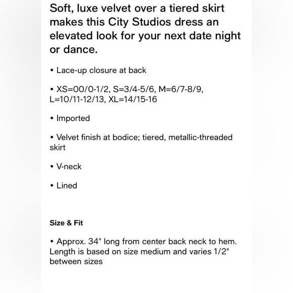 Macy's | Dresses | Velvet Finish At Bodice Tiered Metallic Threaded ...